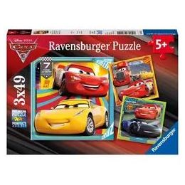 Puzzle Ravensburger Bunte Flitzer 3 X 49 Teile