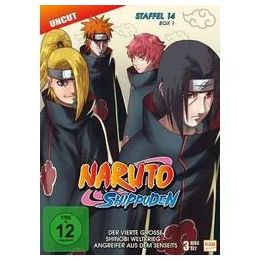KSM Anime Naruto Shippuden - Staffel 14 - Box 1 [3 DVDs]