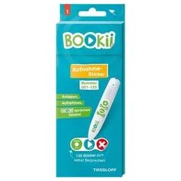 120 BOOKii&reg; Aufnahme-Sticker neutral Paket 1, Nr. 001-120