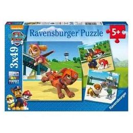 Puzzle Ravensburger Team auf 4 Pfoten 3 X 49 Teile