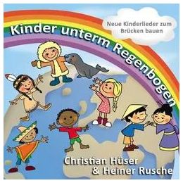 Kinder unterm Regenbogen