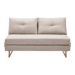 Schlafsofa Malic Beige Webstoff