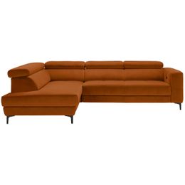 Ecksofa Emma links Orange