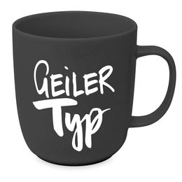 Kaffeebecher Geiler Typ aus Porzellan ca. 350ml