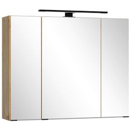 Held Spiegelschrank Sevilla ca. 80x64 cm Eiche Artisan