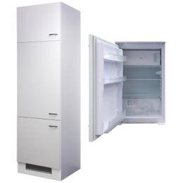 K&uuml;hlschrank-Umbauschrank Wito B: 60 cm Wei&szlig;