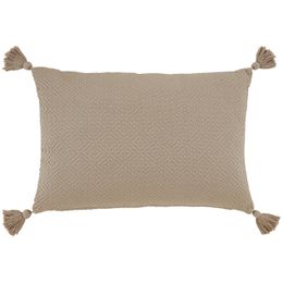 Zierkissen Frieda in Beige ca. 40x60cm