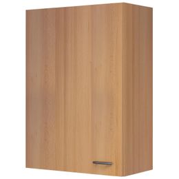 K&uuml;chenoberschrank in Buchefarben &acute;NANO B:60CM BUCHE