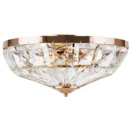 Maytoni Deckenleuchte Facet Goldfarben max. 60 Watt Deckenlampe