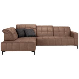 Ecksofa Panama links Terracotta