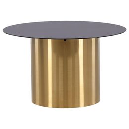 Couchtisch Ystad &Oslash; ca. 80 cm Schwarz/Gold