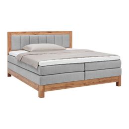Boxspringbett Carolina Eiche/Grau ca. 200x200cm