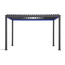 PERGOLA Anthrazit m.LED ca. 400x300 cm