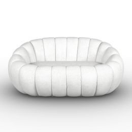 Sofa Lena Wei&szlig; Chenille
