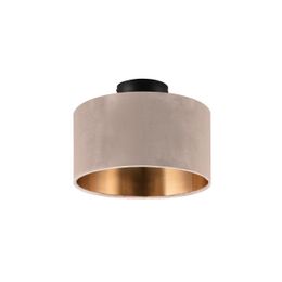 Trio Deckenleuchte Julieta Beige/Goldfarben max. 40 Watt Deckenlampe