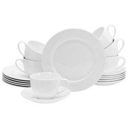 Creatable Kaffeeservice Fleur Royal Creme, 18-teilig