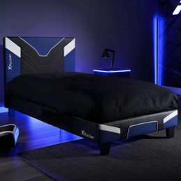 Gamingbett Cerberus 90x190 cm Schwarz/Wei&szlig;/Blau