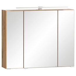 Held Spiegelschrank Varese ca. 80x64 cm Wotaneiche Dekor