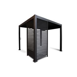 Pergola-Seitenteil Deluxe ca. 124x240 cm Anthrazit