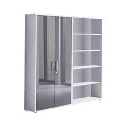 Aktenschrank Office Edition Sw Set 1 hoch Grau