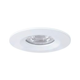 Paulmann LED-Deckenleuchte Nova mini in Wei&szlig;/Alufarben max. 4 Watt Deckenlampe