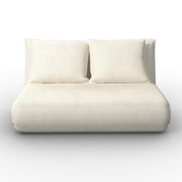 Schlafsofa Macy Wei&szlig; Boucl&eacute;