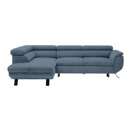 Ecksofa Raven Royalblau