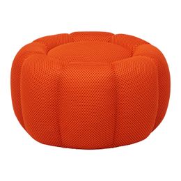 Hocker Flower in Meshstoff Orange