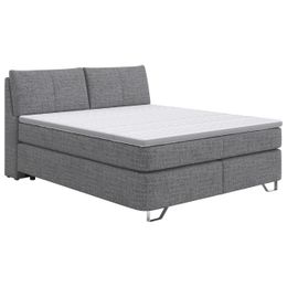 Boxspringbett Tabea Grau ca. 160x200cm