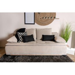 Schlafsofa in Beige