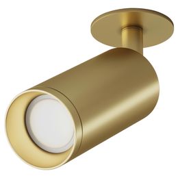 Maytoni Deckenleuchte Focus Goldfarben max. 50 Watt Deckenlampe