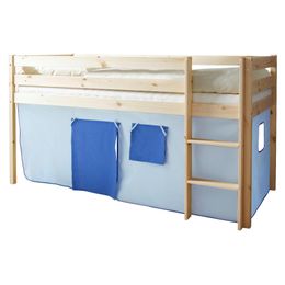 Spielbett Holz Malte ca. 90x200 cm Blau