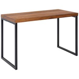 Schreibtisch massiv B: 59 cm H: 120 cm Wl6.518, Schwarz
