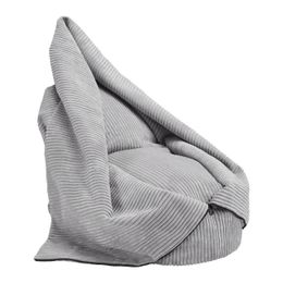 Sitzsack Capri Hellgrau Cord
