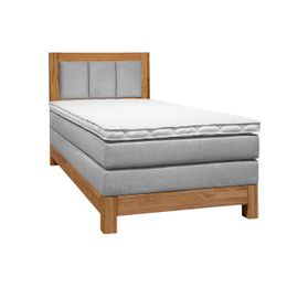 Boxspringbett Carolina Eiche/Grau ca. 100x200cm