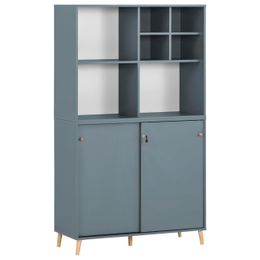 Aktenschrank Set U1000R Petrol ca. 100,1x174,2x41cm