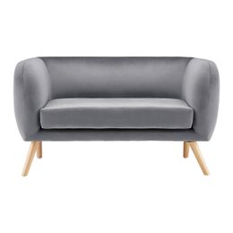 Sofa Bruno Grau Samt