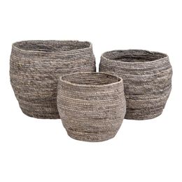 Korbset Tivoli Baskets Grau, 3er Set