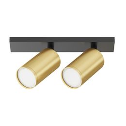 Maytoni Strahler Focus S Schwarz/Goldfarben max.10 Watt