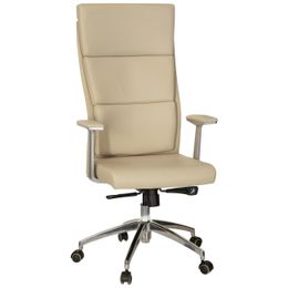 Chefsessel Monza 20 Silberfarben/Beige