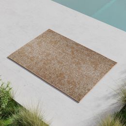 Outdoorteppich Viento Beige/Wei&szlig; ca. 120x170 cm