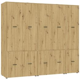 Kleiderschrank Kivo Eiche Artisan