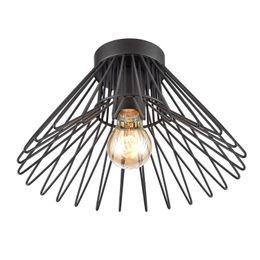 Deckenleuchte Duccio Schwarz max. 22 Watt Deckenlampe
