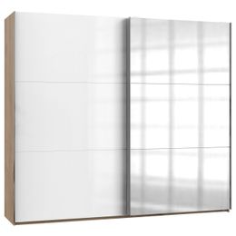Schwebet&uuml;renschrank Level 36D ca. 250x216x65 cm Wei&szlig;