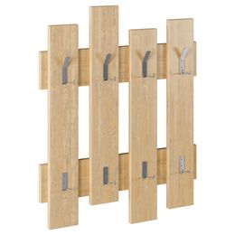 Wandgarderobe Wave ca.64x81cm Eiche