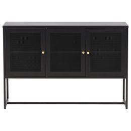 Sideboard Malla Schwarz ca. 120x80x40cm