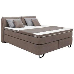 Boxspringbett Tabea Taupe ca. 180x200cm