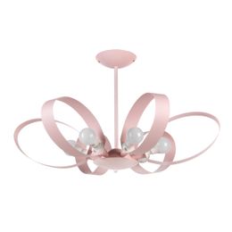 Kronleuchter Serena Pink max. 6 Watt