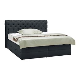 Boxspringbett Belano Schwarz ca. 180x200cm