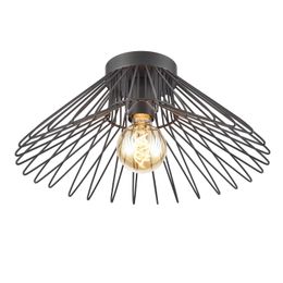 Deckenleuchte Duccio Schwarz max. 22 Watt Deckenlampe